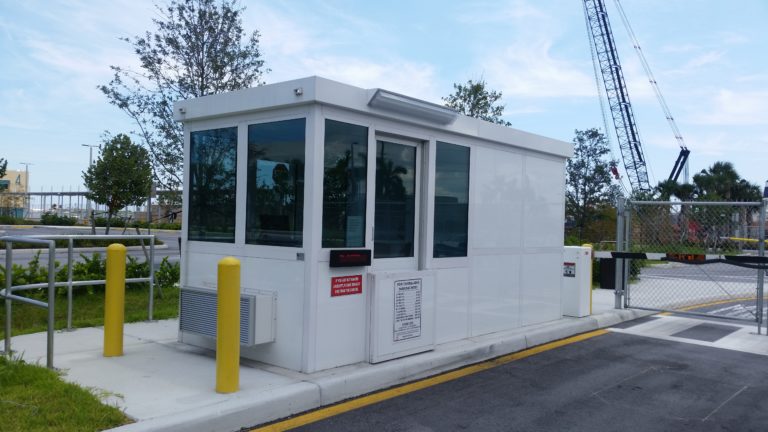 Prefabricated Aluminum Guard Booths - Guard Booth, Security Booth ...
