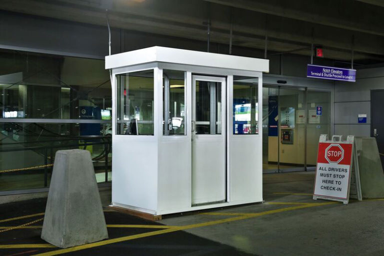 Airport Security Booth - Guard Booth, Security Booth, Prefab Portable ...