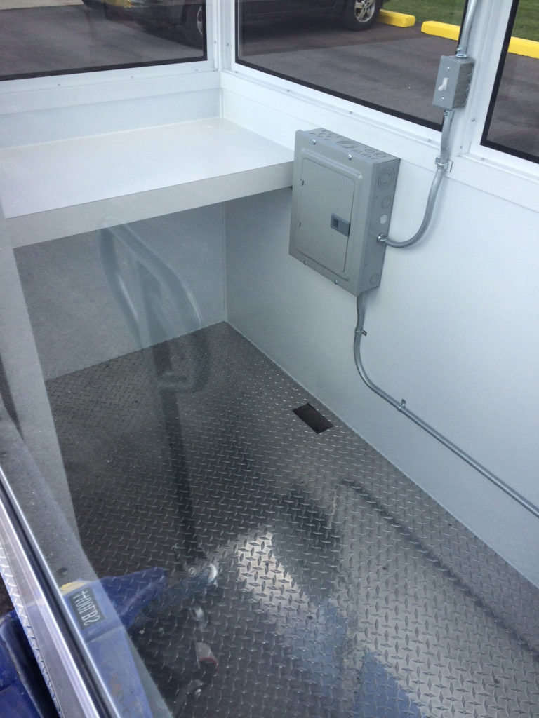 Guard Booth Interior Options - Guard Booth, Security Booth, Prefab ...