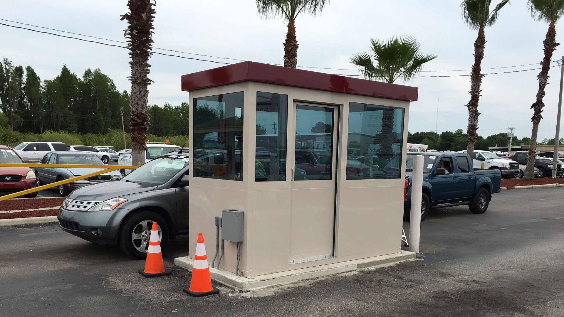 Guard Booth Painting Options - Guard Booth, Security Booth, Prefab ...