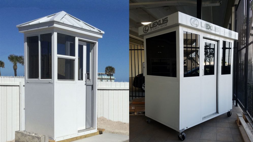 Portable Ticket Booths - Guard Booth, Security Booth, Prefab Portable ...