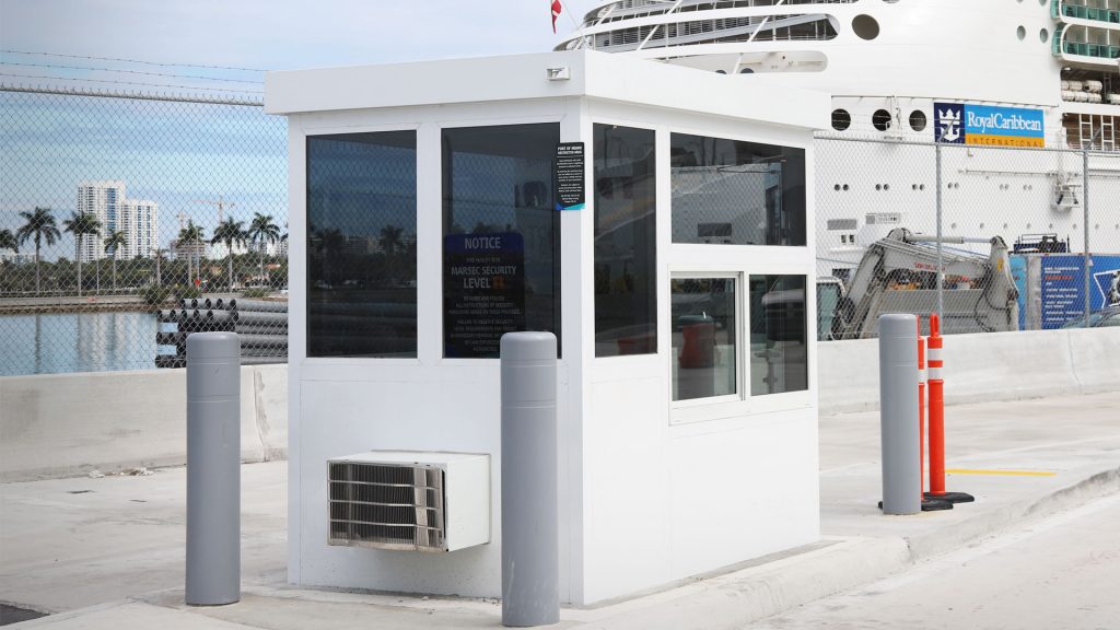 Guard Booth 18-030 - Guard Booth, Security Booth, Prefab Portable Guard ...