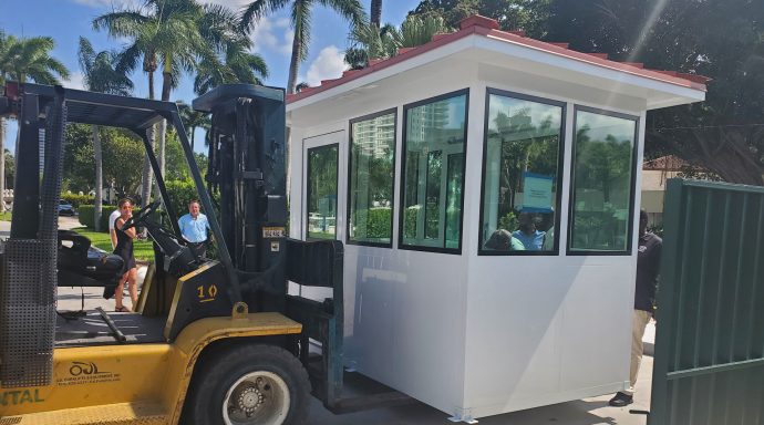 Guard Booths - Guard Booth, Security Booth, Prefab Portable Guard Booth